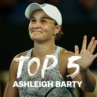 AusOpen | Dit zijn de vijf mooiste punten van Barty onderweg naar ...