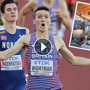 Mondiali Eugene Jake Wightman trionfa nei 1500 metri, ecco la reazione ...