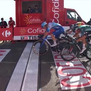 Vuelta a España: Kaden Groves ist im Zielsprint der 11. Etappe der ...