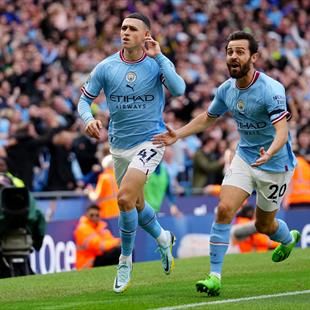 Phil Foden sorgt im Schatten von Erling Haaland für Furore: Stockport ...
