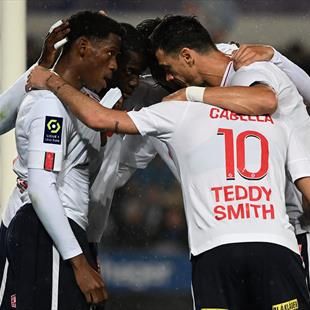 OL - LOSC / Adam Ounas, Rémy Cabella, Jonathan Bamba, Jonathan David ...