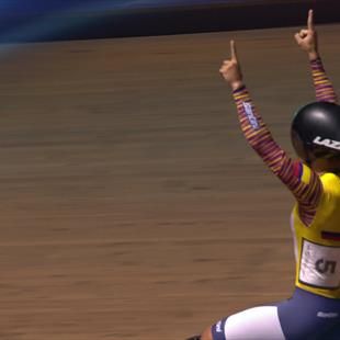 Big surprise as Martha Bayona wins women's keirin race at Track ...