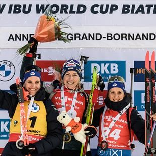 Grand Bornand - Lisa Theresa Hauser gagne la mass-start devant Julia ...