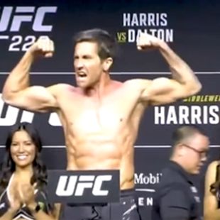 La UFC 285 vivió el rodaje de una película de Jake Gyllenhaal en la que ...