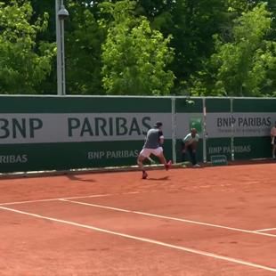 Roland Garros 2023 - Zeppieri show! Bublik ci prova col lob, lui lo ...