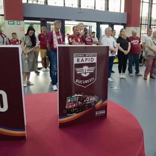 Sărbătoare în Giulești! Clubul Sportiv Rapid a lansat cartea "Rapid 100 ...