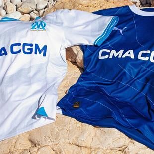 Ligue 1 : Les maillots de l'OM (domicile et extérieur) pour la saison 2023-24 ont été révélés ...