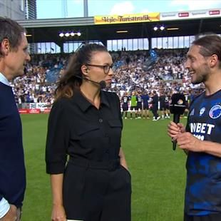 Glad Rasmus Falk efter underholdende kamp mod Vejle: Rent offensivt ...