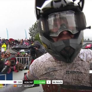 Charlie Hatton, campion mondial în proba de coborâre, la mountain-bike ...