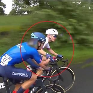 Lorenzo Milesi, che fair-play! Il campione del mondo a crono passa la ...