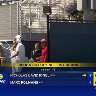 Nicholas David Ionel, OUT în primul tur al calificărilor la US Open! A ...