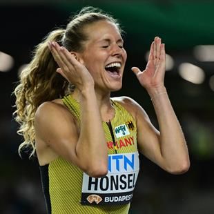 Leichtathletik-WM 2023 - Hochsprung: Christina Honsel springt ...