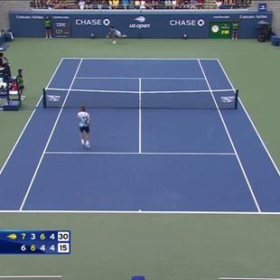 Ruud-motstander med ellevilt slag: – Det der er kunst! - Tennis video ...