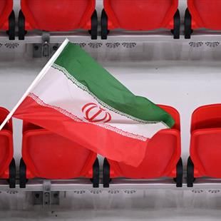 Iranischer Gewichtheber Mostafa Rajai nach Händedruck mit Israeli ...