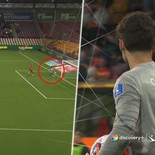 Filip Djukic tæt på stor brøler efter bare 15 sekunder mod FC ...