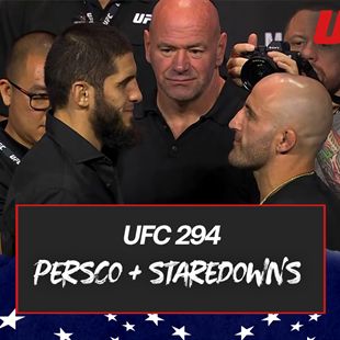 UFC 294 | Persconferentie + Staredowns - Eurosport