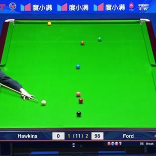 Snooker International Championship: Tom Ford glänzt mit Centuries gegen ...
