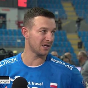 Krajewski po meczu Orlen Wisła Płock - Barcelona w Lidze Mistrzów ...