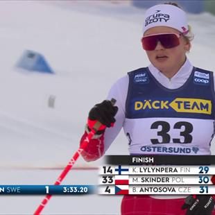 Monika Skinder odpadła w eliminacjach sprintu w Oestersund - Biegi ...