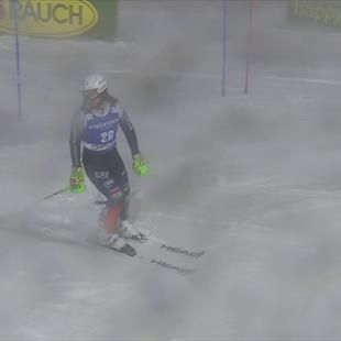 Slalom Courchevel [ Un bâton qui glisse et Marta Rossetti enfourche ...