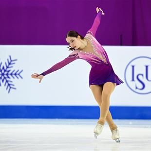 Európa-bajnokság, Kaunas - női rövidprogram (Schermann Regina HUN ...