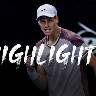 Jannik Sinner v Karen Khachanov - Australian Open highlights - Tenis video - Eurosport