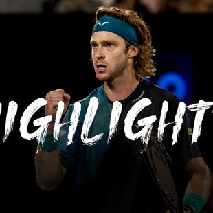 Australian Open 2024: Andrey Rublev - Alex de Minaur | Highlights ...