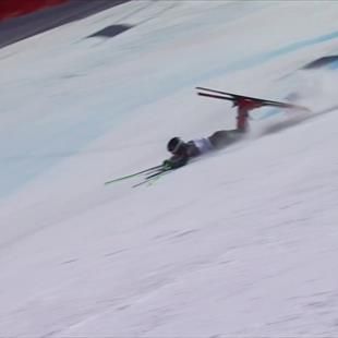 Gigante Aspen - Facciata sulla neve dopo il dosso, che botta per il ...