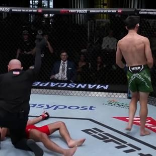 UFC Vegas 87 | Steve Erceg tira de precisión y firma un KO para ...