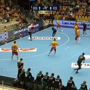 GOG - Industria Kielce w walce o ćwierćfinał Ligi Mistrzów. Świetny gol ...