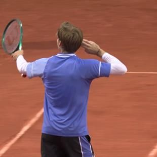 Goffin vs Frans publiek op Roland Garros - Tennis video - Eurosport