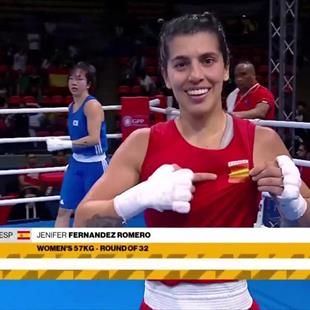 Preolímpico boxeo | Jennifer Fernández debuta con victoria unánime en ...