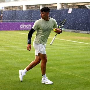 Samuel López, técnico esta semana de Alcaraz: "El cuadro es duro, pero ...