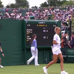 Wimbledon | Arantxa Rus goed uit startblokken - wint eerste set met ...
