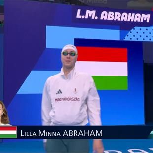Párizs 2024 - Ábrahám Minna nem jutott döntőbe 200 méter gyorson ...