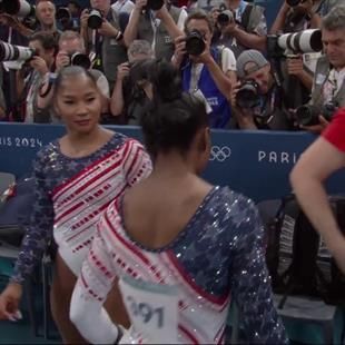 Biles - brug - Turnen video - Eurosport