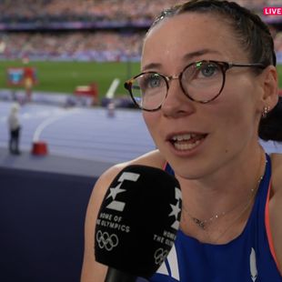 Paris 2024 | 400M haies | Louise Maraval : "l'ambiance de fou, ça me ...