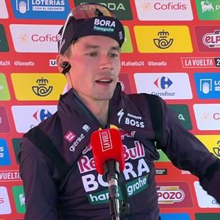 Roglic: "Non puntavo la tappa, ma i miei compagni hanno voluto così ...