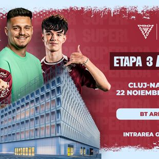 A treia etapă eSuperliga, programată înaintea derby-ului dintre CFR ...