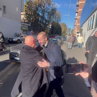 Monza, Adriano Galliani abbraccia Giorgio Chiellini: "Sei sempre il mio ...