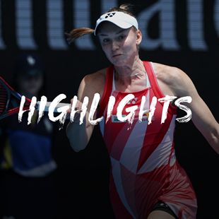 Rybakina v Jovic - Australian Open highlights - Tennis video - Eurosport