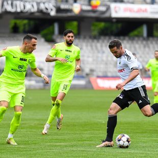 U Cluj conducea cu 2-0 în minutul 90, dar a fost egalată de Poli Iași ...
