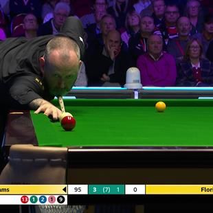 Mark Williams popisał się brejkiem 117 pkt na otwarcie Welsh Open ...