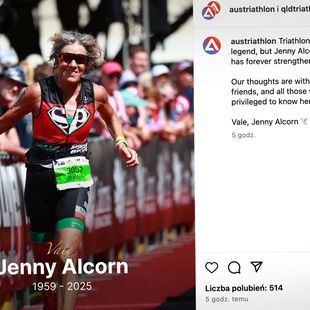 Jenny Alcorn nie żyje. Legenda triathlonu zmarła w wieku 66 lat po ...
