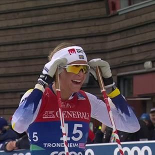 Karlsson mistrzynią świata w biegu masowym na 50 km na MŚ w Trondheim ...