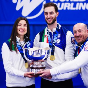 Stefania Constantini e Amos Mosaner sono Campioni del Mondo nel doppio ...