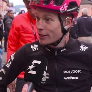 Georg Steinhauser auf Etappe 15 des Giro d'Italia erst Ausreißer und ...