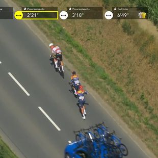 Tour de France 2025: Mattias Skjelmose får defekt og må køre videre på ...