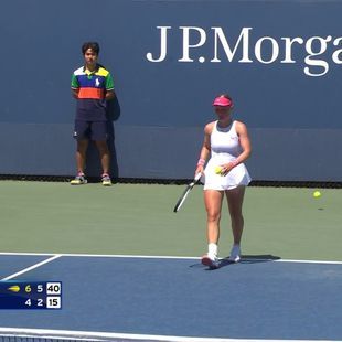 Suzan Lamens pokonała Valerie Glozman w 1. rundzie US Open 2025. Zobacz ...