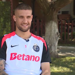 Daniel Bîrligea, maraton de întrebări! Ce gust are pentru el un gol ...
